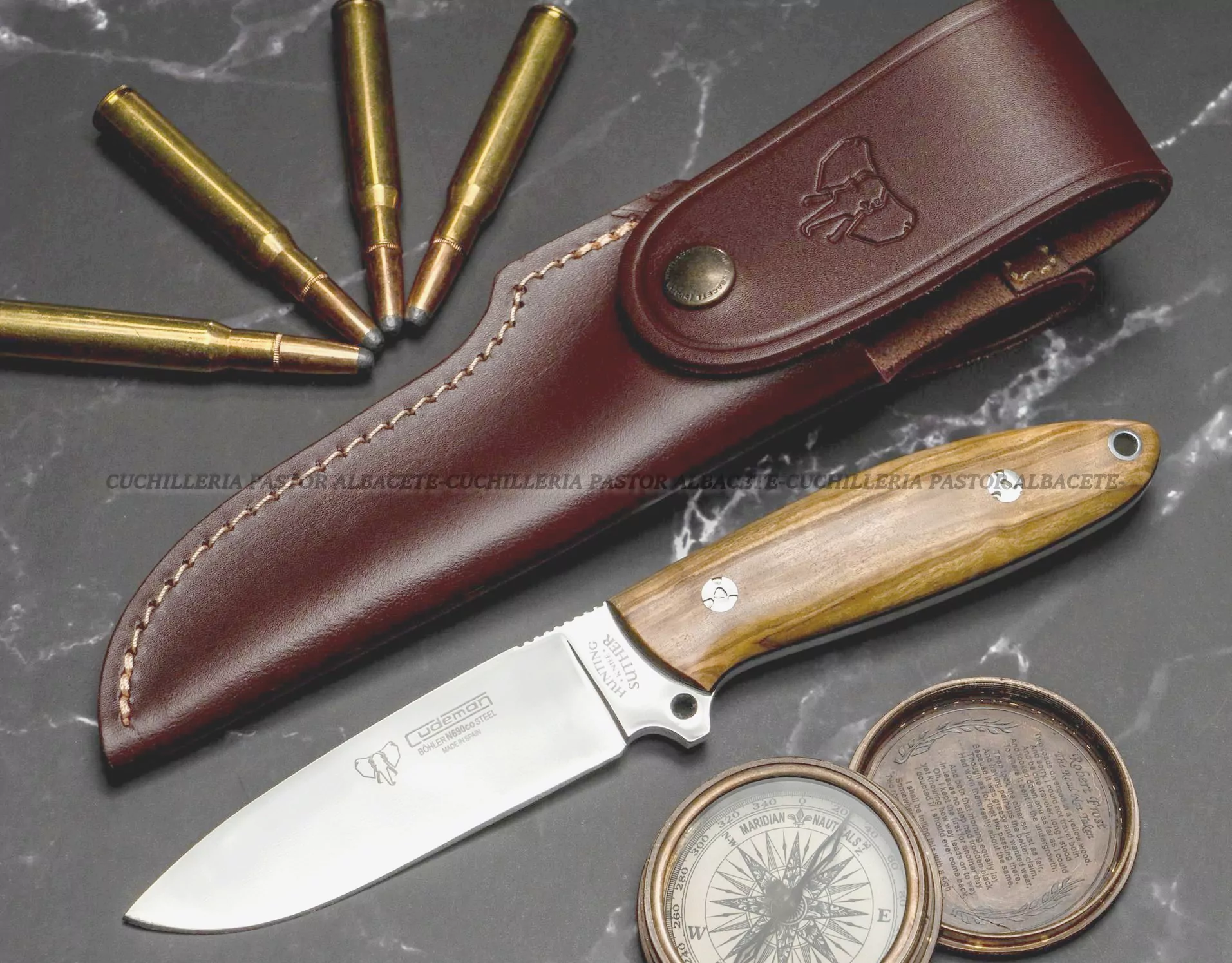 Cuchillo Cudeman Suther 255-L – Acero Böhler N690Co – Olivo - 💡 ...